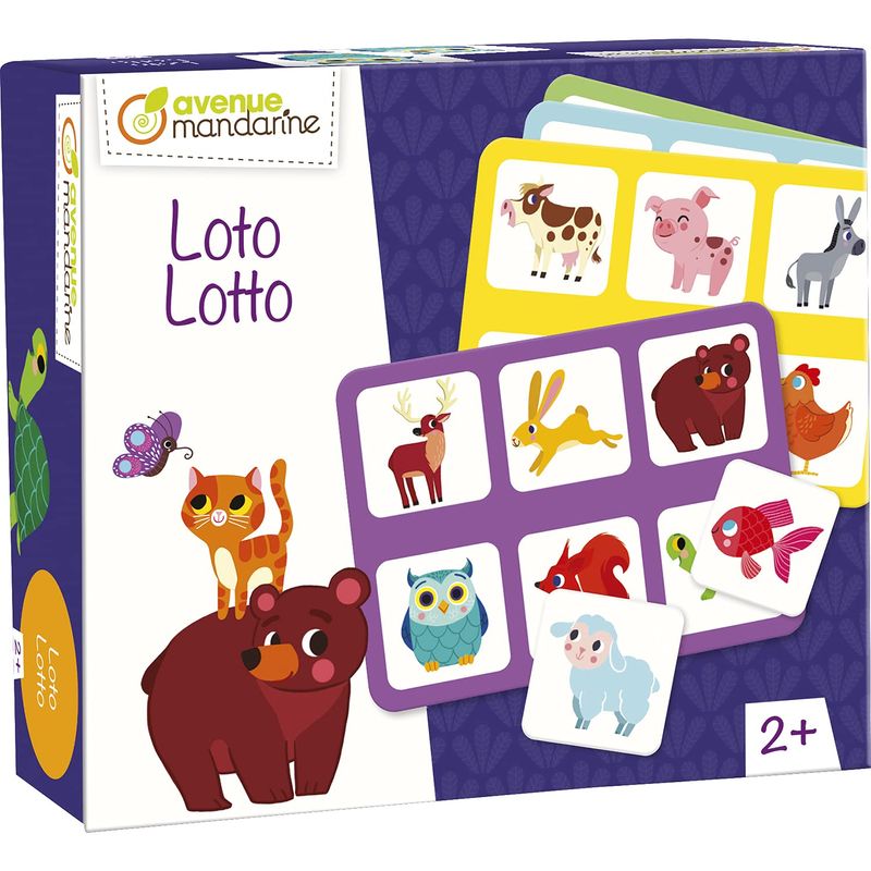 Avenue Mandarine - Ref 42761O - Lotto Pets Game for Young Children ...