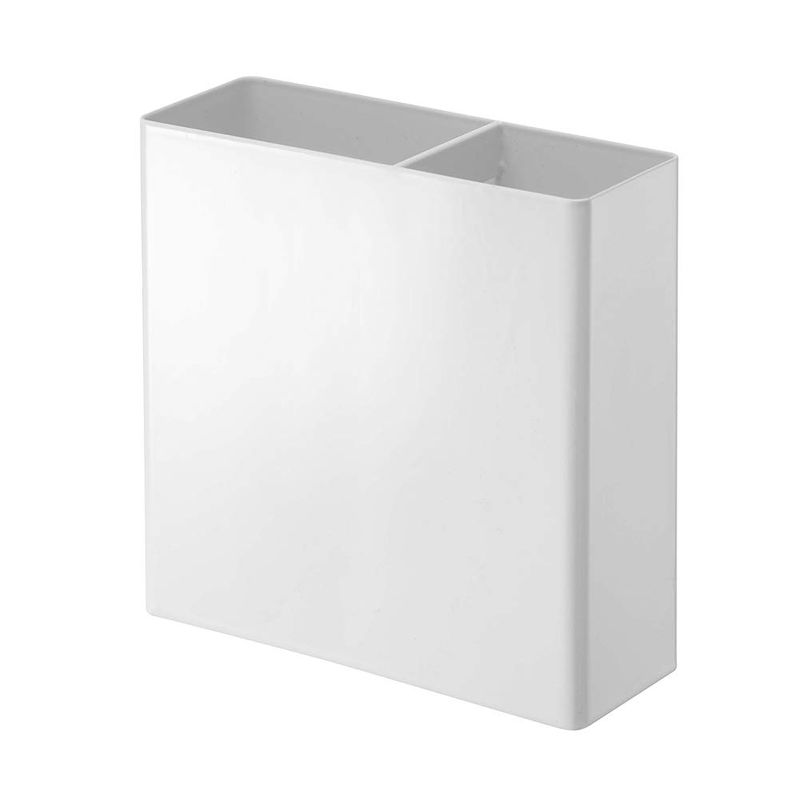 Yamazaki 5146 Magnetic Kitchen Tool Stand, White, Approx. W 5.3 x D 2.0 ...