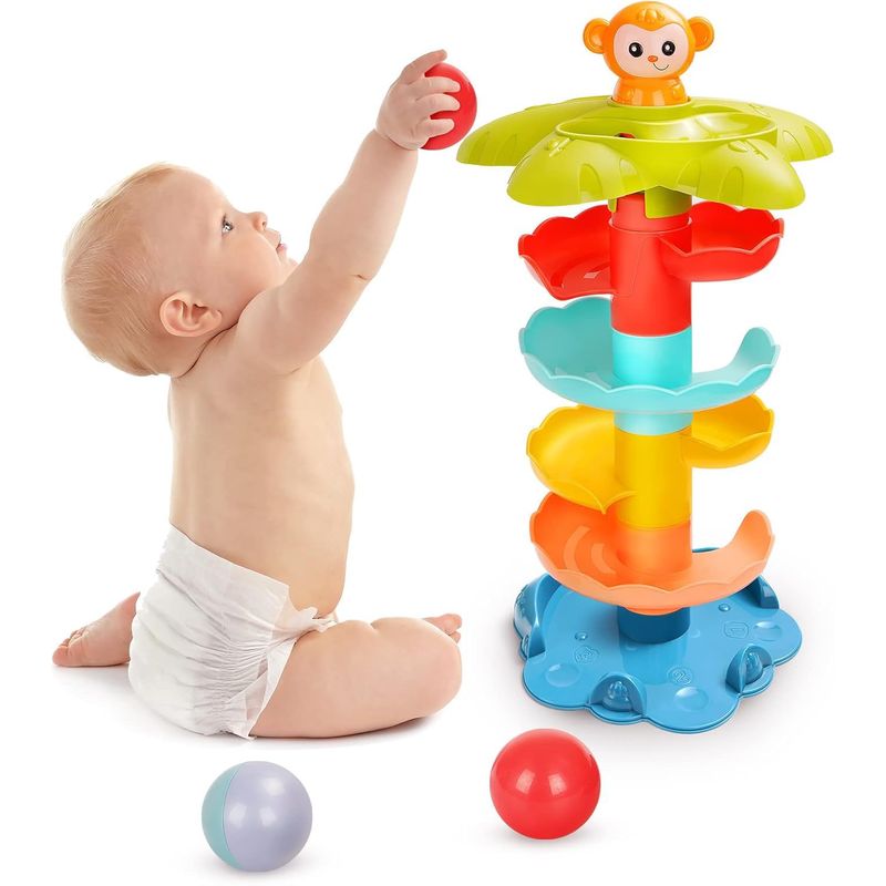COO11 Baby Puzzle Fun Track Slide Ball Tower Toys for Children’s Smart ...