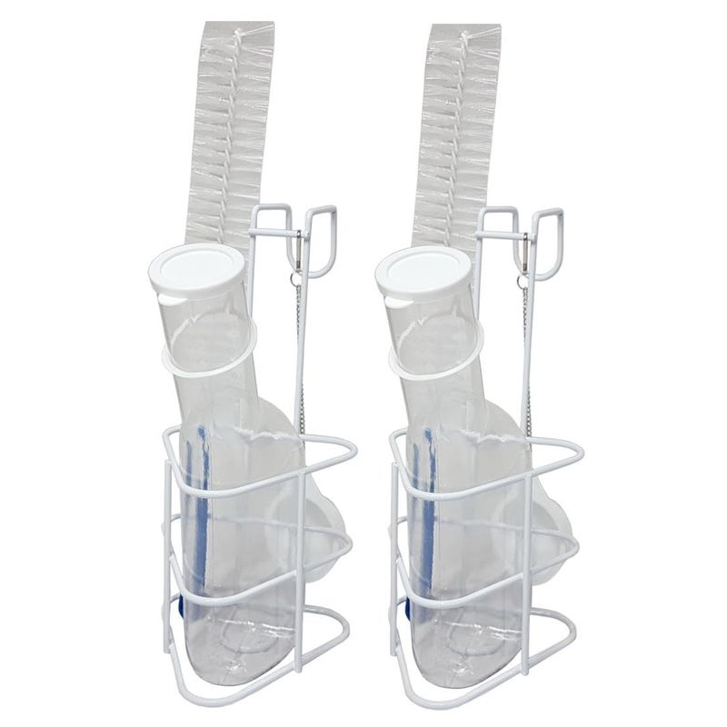 FabaCare 2 x Urinal for Men with Basket and Brush, Urine Bottle, Urine ...