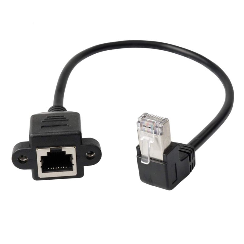 innov8 Cat 6 Ethernet Cable, RJ45 Male to Female Shielded Ethernet ...