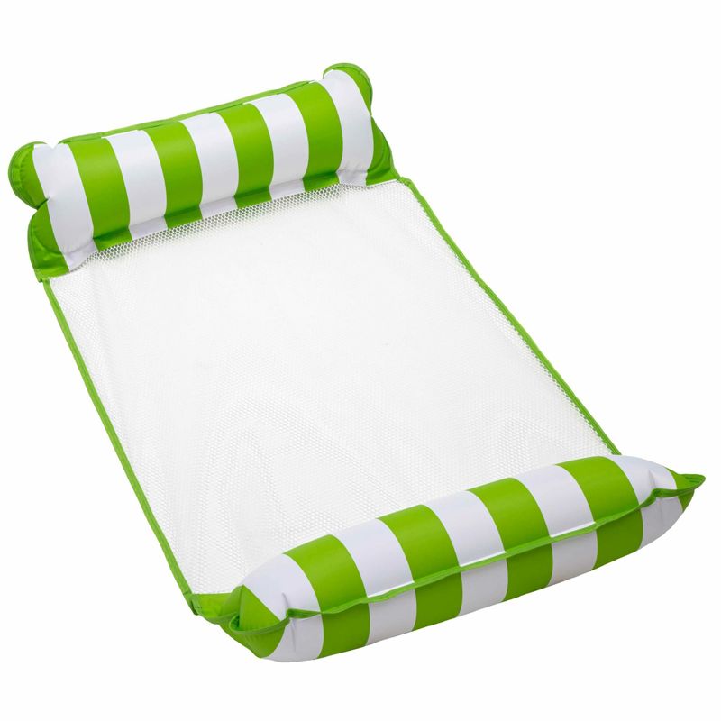 Aqua 4-in-1 Monterey Hammock Inflatable Pool Float, Multi-Purpose Pool ...