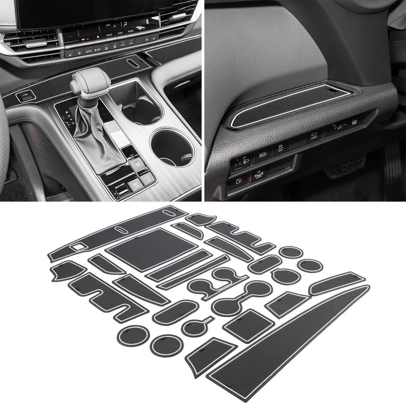 Auovo Anti Dust Door Mats for Toyota Sienna 2024 2023 2022 2021 ...
