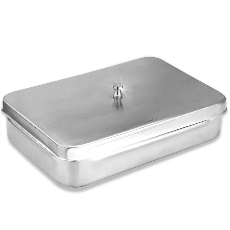 Premium Instrument Tray Beauty Hygiene Box with Lid 23 cm x 16 cm x 5.5 ...