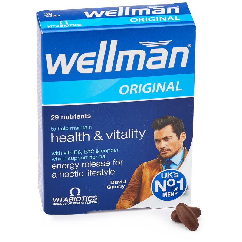 Vitabiotics Wellman Original Tablets, 30 Tablets - Online Marketplace ...