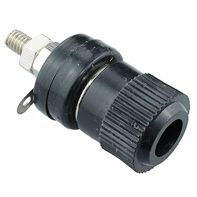 Black 4mm Binding Post Socket Speaker Terminal for 4mm Banana Plugs ...