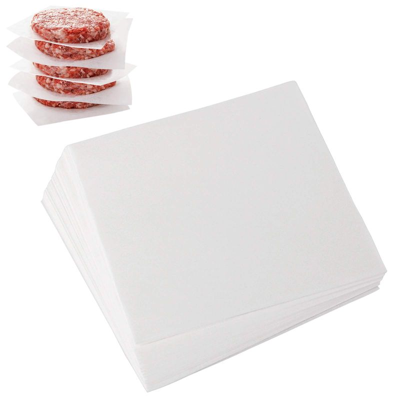 Square Patty Paper 4x4 Inch, Set of 300, Non Stick Patty Paper Sheets ...