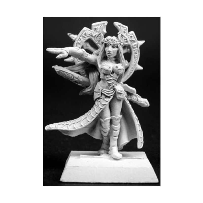 Reaper Witch Queen Darkspawn Warlord Miniature 25mm Heroic Scale ...