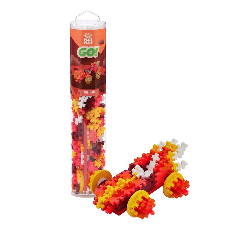 PLUS PLUS - Color Cars Tube - Fire - 200 Pieces, Construction Building ...