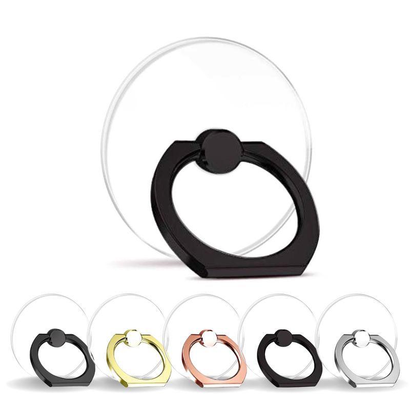Prv (Strongest Adhesive Smartphone Ring, Clear) Round Bunker Ring ...