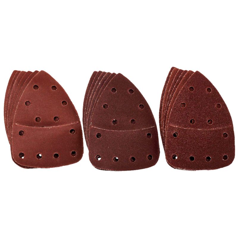 Sandpaper Set 18 Pieces for Parkside Hand Sanders | Suitable for PHS ...