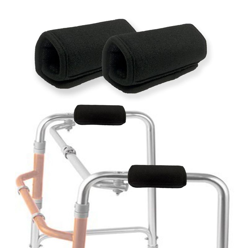 Universal Walker Padded Hand Grip Covers, Premium Medical Soft Cushion ...