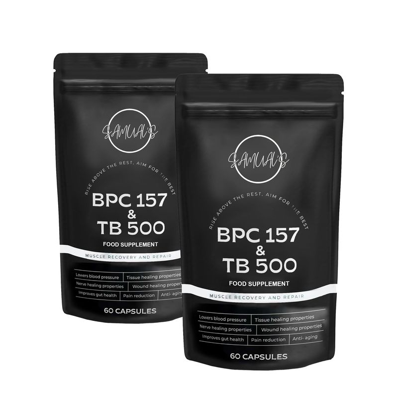 BPC 157 and TB500 Capsules | 1000mcg - High Levels of Oral Peptides BPC & TB 500 | Injury ...