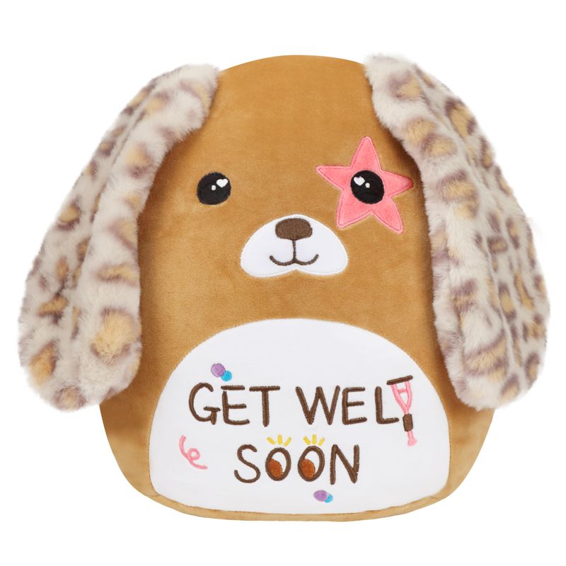 Easfan Get Well Soon Dog Plush Pillow Puppy Stuffed Animal with Floppy ...