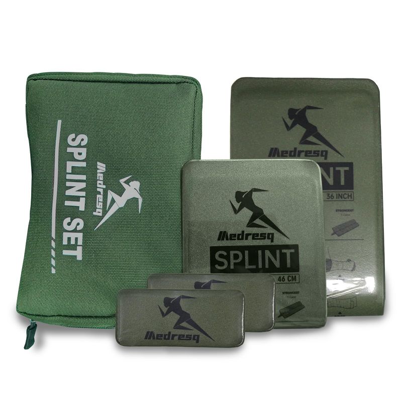 Medresq First Aid Splint Kit: Lightweight, Reusable Support for Arm and ...