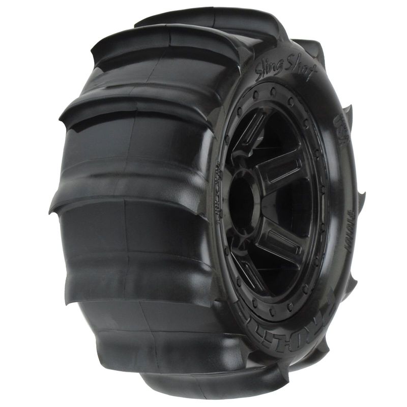 ProLine 1010110 Sling Shot 2.2 Sand Tires Mounted On Desperado Wheels ...