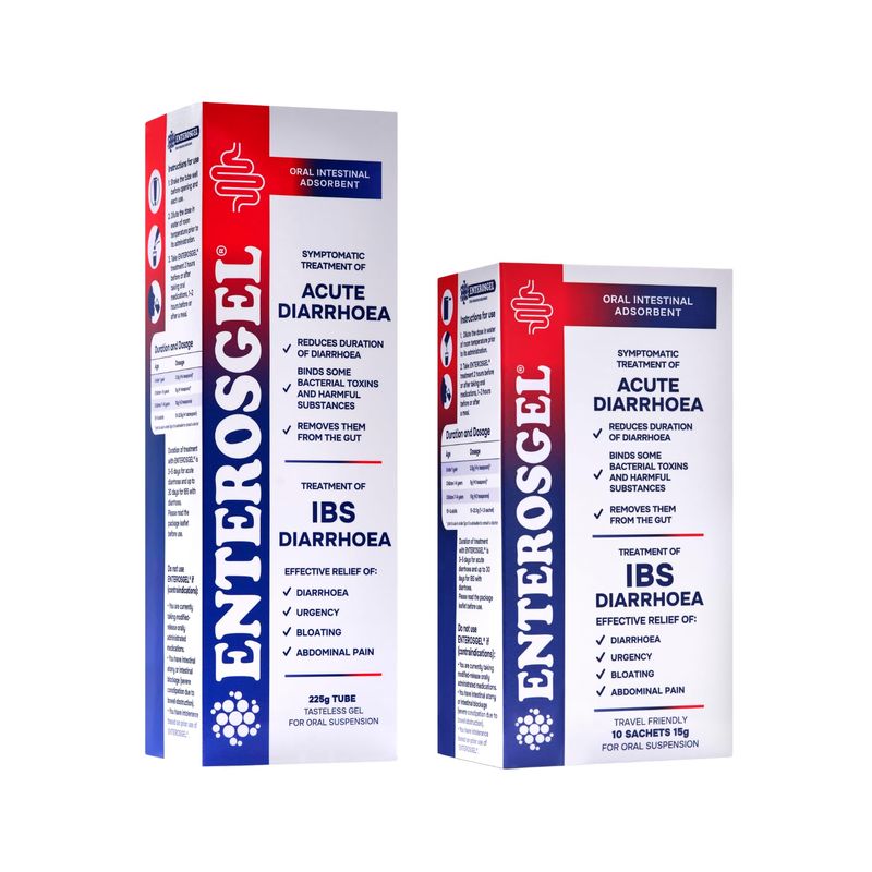 Enterosgel Starter Kit - Relief from IBS Symptoms: Diarrhoea, Abdominal ...