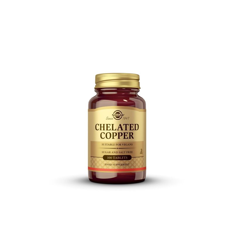 Solgar Chelated Copper Tablets, 100 Count - Online Marketplace ...
