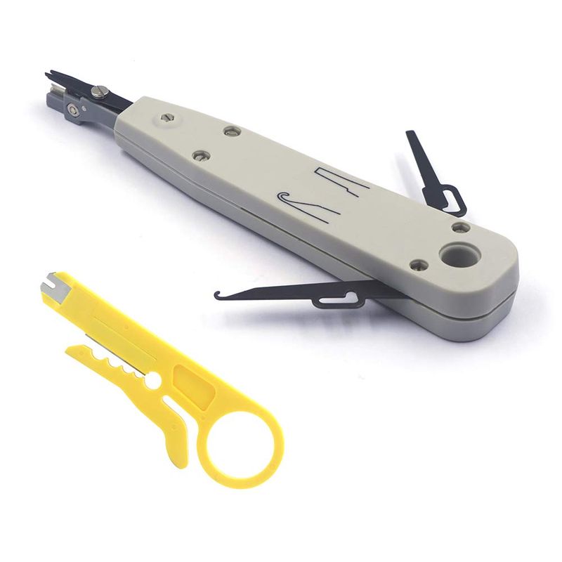 VCE G602 Punch Down Tool, Ethernet Krone Tool for RJ45 Socket Cat5/Cat6 ...