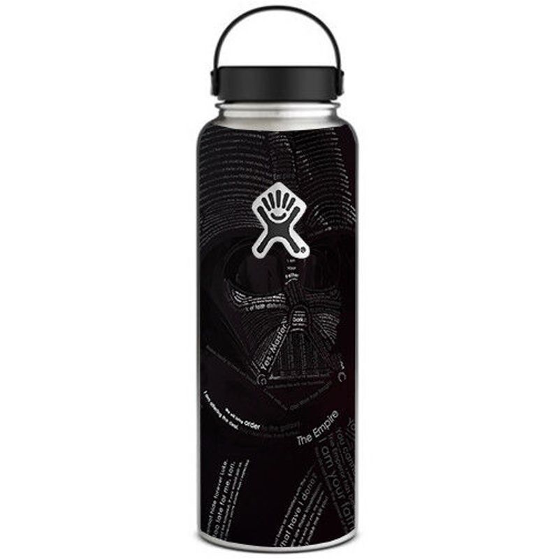 Skin Decal for Hydro Flask 40 oz Wide Mouth / Lord, Darkness, Vader ...