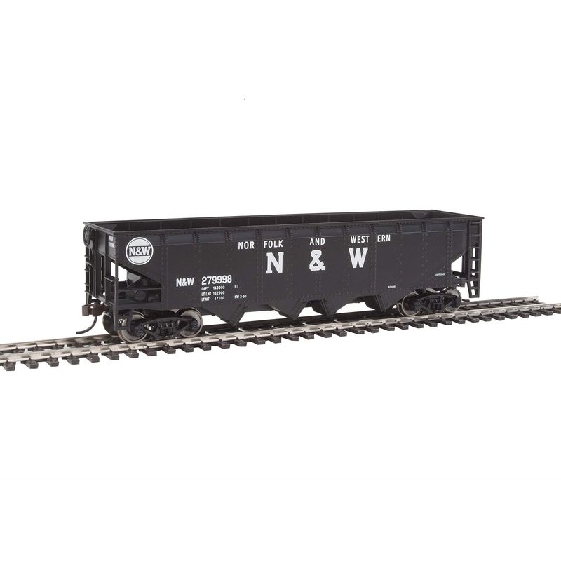 Walthers Trainline 40' Offset Quad Hopper with Metal Wheels Ready to ...