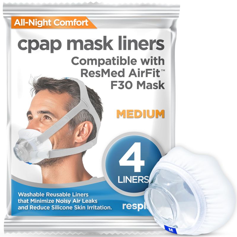 resplabs CPAP Mask Liners Compatible with the ResMed AirFit F30 Full ...