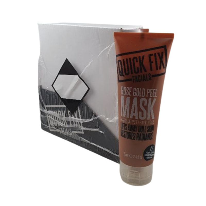 quick fix peel mask facials rose gold peel face mask, 75 ml PACK OF 4 ...