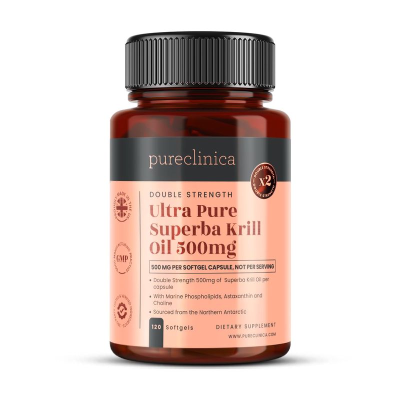 Ultra Pure Superba Krill Oil 500mg x 120 Capsules - sourced in The ...