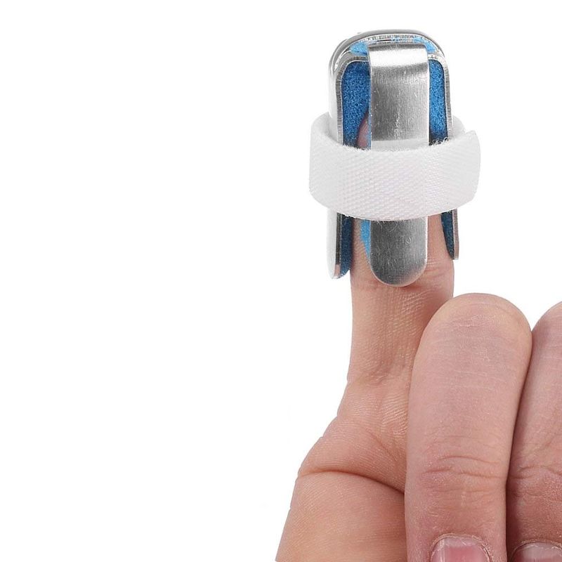 4-sided Finger Splints, 1 Pair Recovery Injury Pain Bending Deformation ...