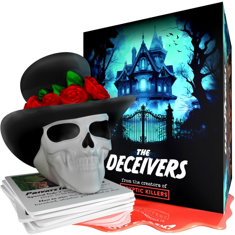 The Deceivers – Murder Mystery Party Game | Like Werewolf | Adult Board Game Night, Family Games ...