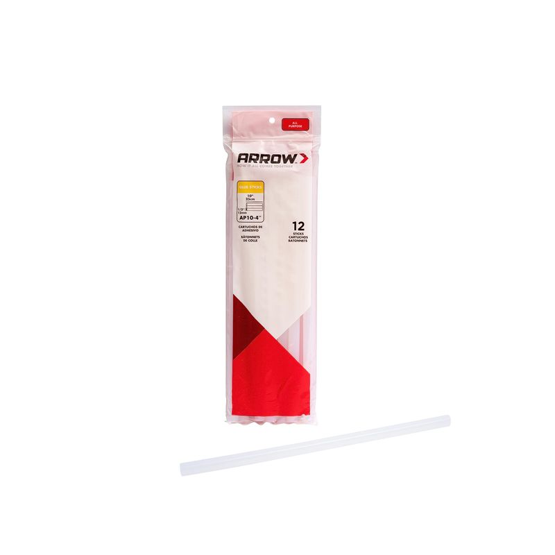 Arrow AP10-4 All Purpose Full Size Glue Sticks for Hot Glue Guns, Use ...