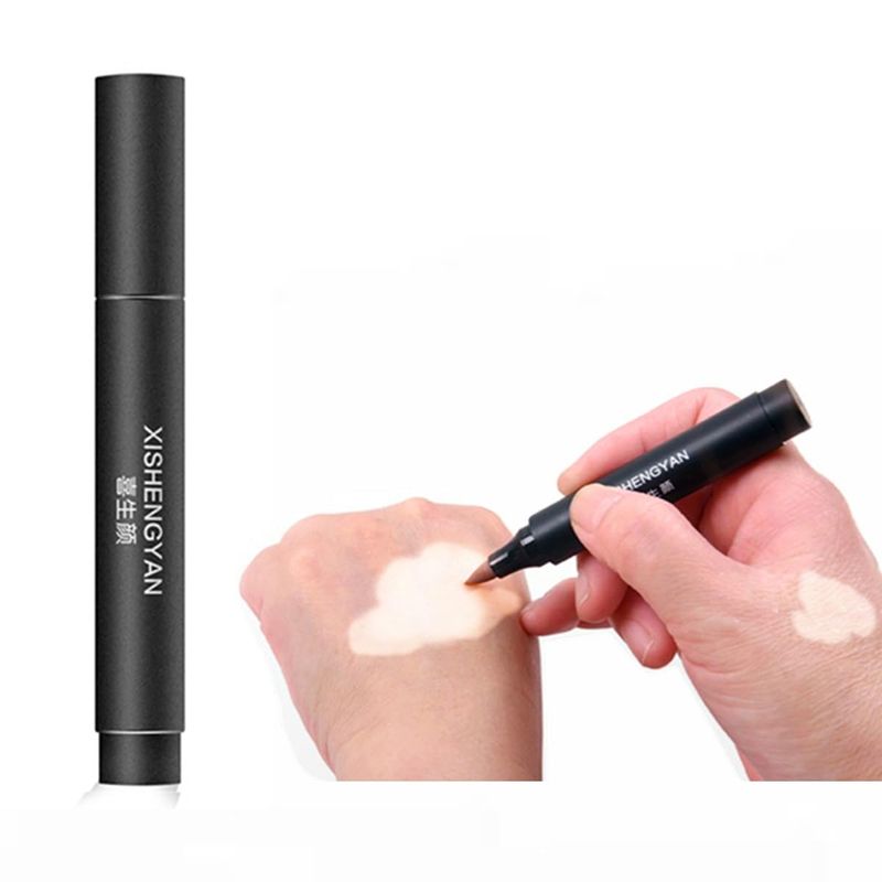 Vitiligo Makeup Cover, Waterproof Cosmetic Concealer for Skin Vitiligo ...