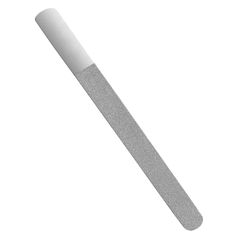 Small Metal Nail File for Women, Metal Diamond Toe Nail File, Dual ...
