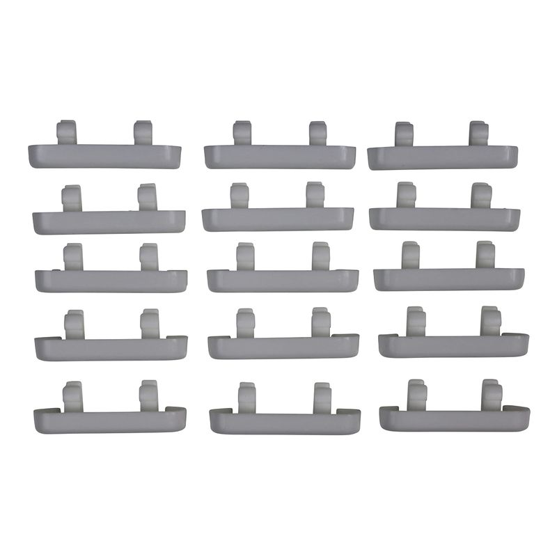 15 x PVC Window Drain Caps Weep Hole Drainage Covers uPVC Double ...