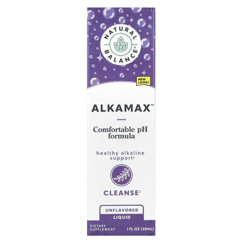 AlkaMax, Comfortable pH Liquid Formula, Unflavored, 1 fl oz (30 ml ...