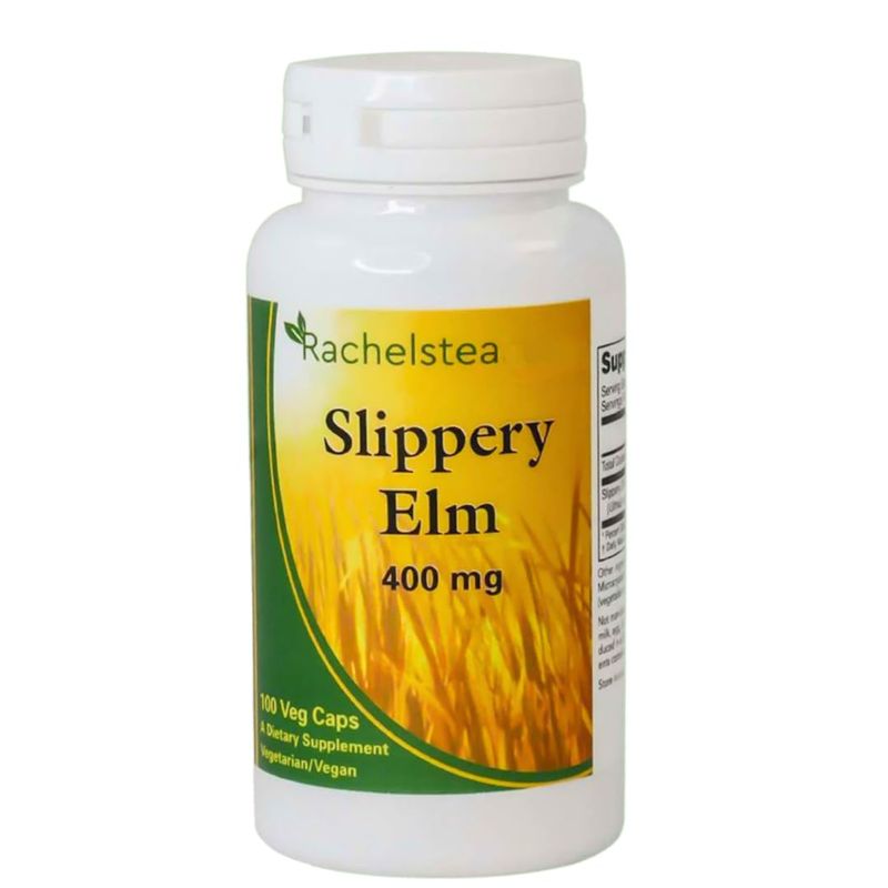 Rachel's Tea Slippery Elm Bark, 400 mg, 100 Capsules - Online ...