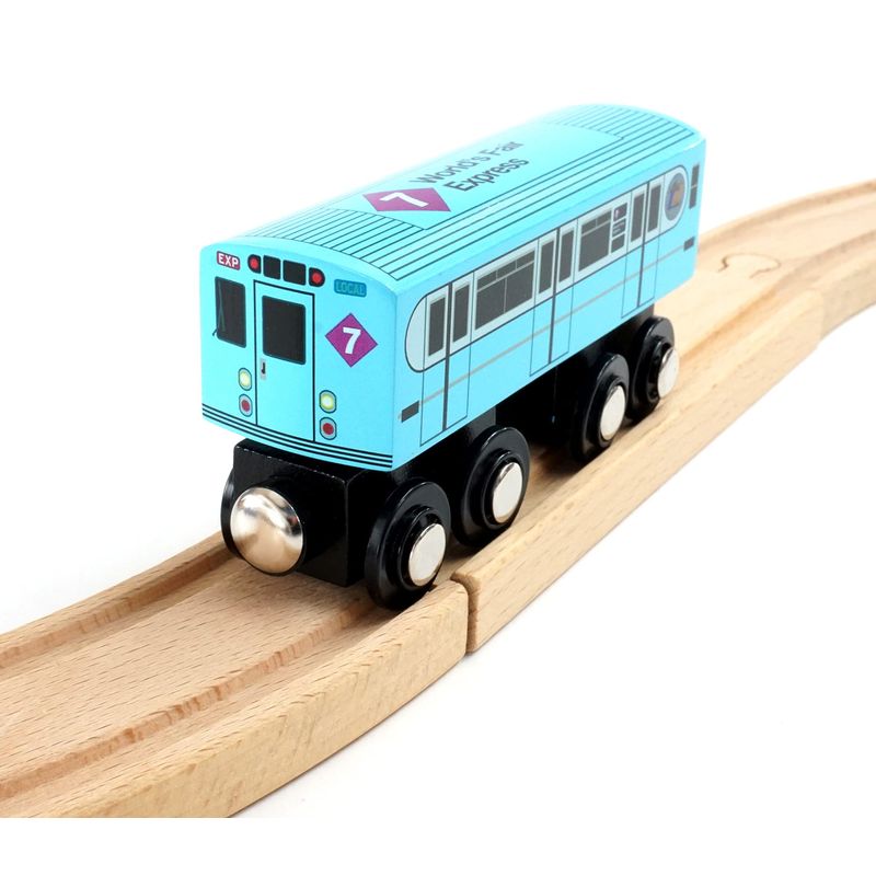 Munipals New York City Subway Wooden Railway (Nostalgia Series ...