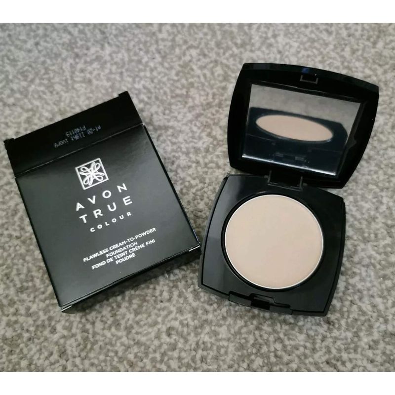 Avon Ideal Flawless Cream Foundation with Powder Finish Ivory - Online ...