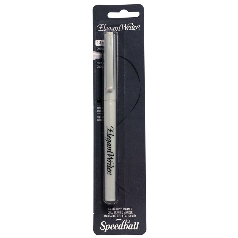 Speedball Elegant Writer Pen Extra Fine Carded Black, Extra Fine Tip ...