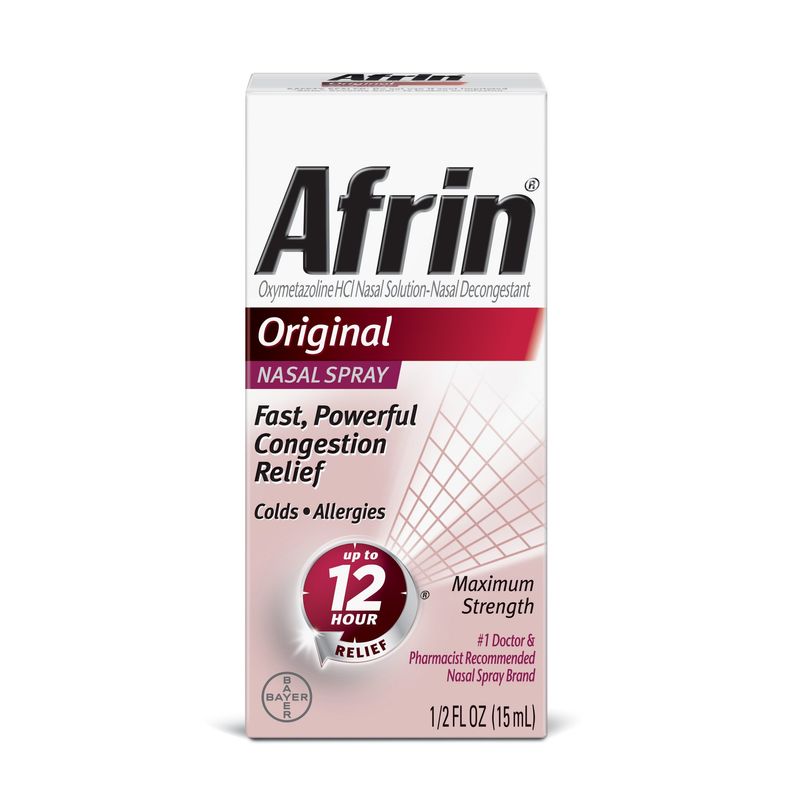 Afrin Original Spray, 0.5 Ounce - Online Marketplace - EveryMarket