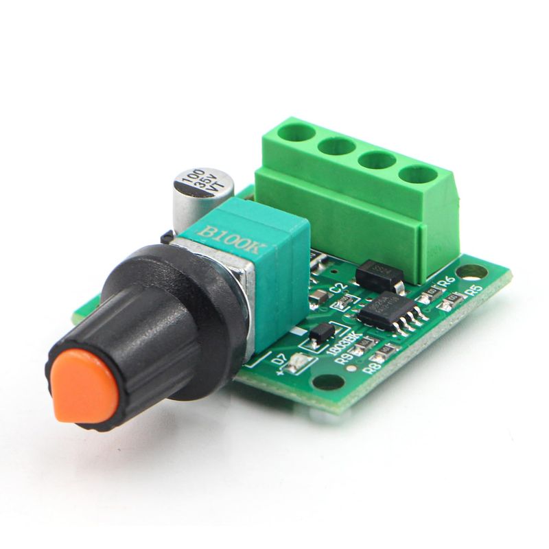 RioRand RR-PWM-15V Low Voltage Dc 1.8v 3v 5v 6v 12v Motor Speed Controller, 2A PWM - EveryMarket