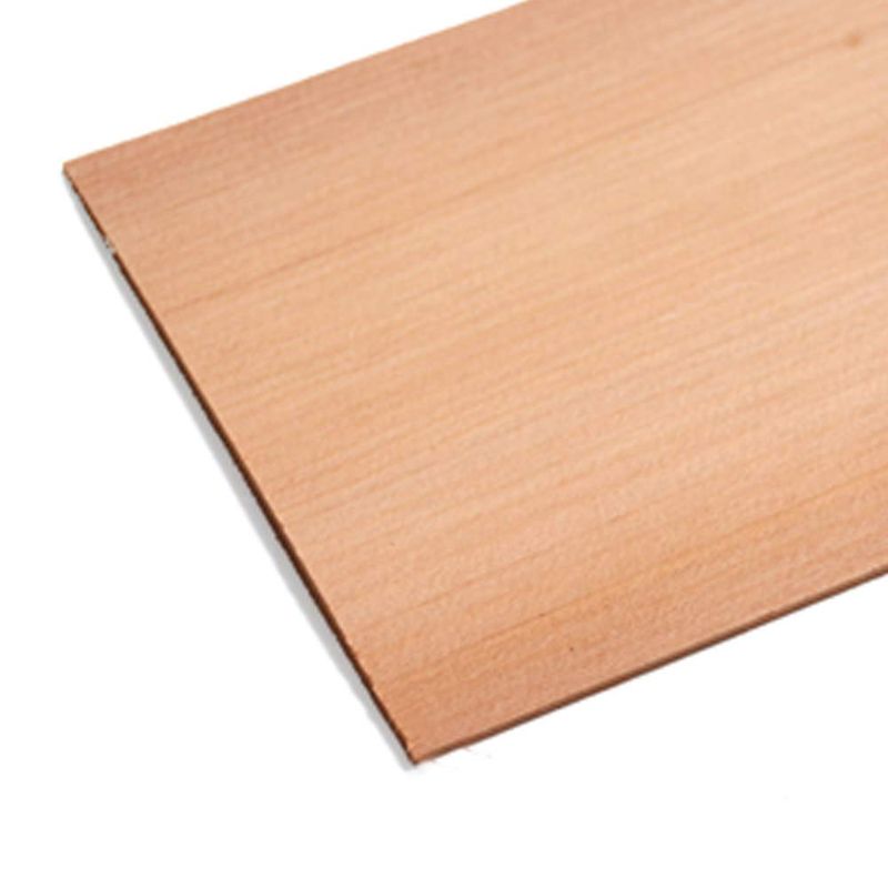 WOOD SLATS Wood Grain Sheet Sheet Red Cedar 3.5 x 3.5 x 0.06 inch (90 x ...