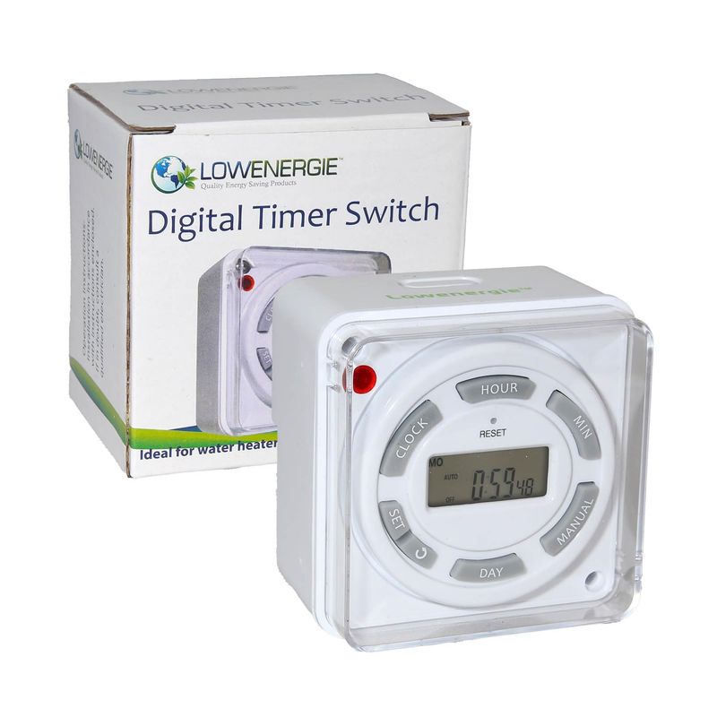 Lowenergie 16A Digital Water Immersion Heater Timer, 7 Day programmable - Online Marketplace ...