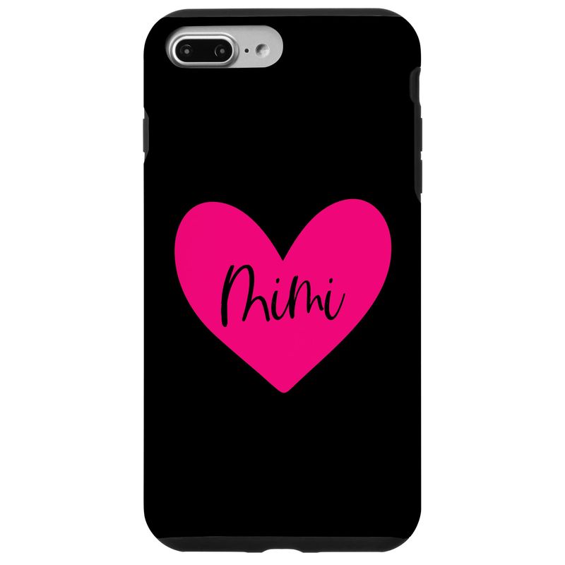 iPhone 7 Plus/8 Plus Pink Mimi Name Heart Love Woman Girlfriend ...
