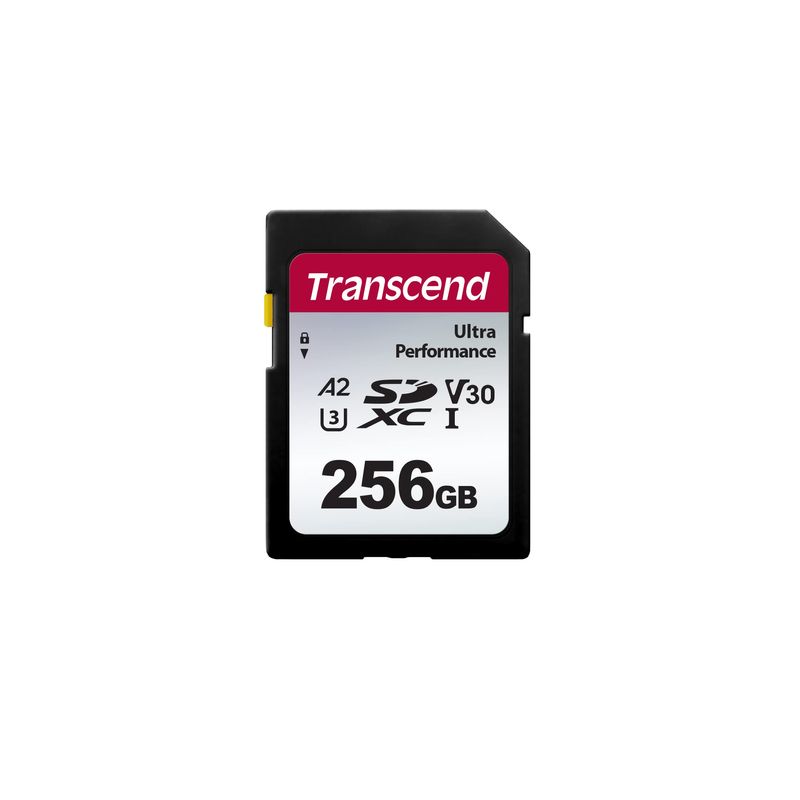 Transcend 256GB 340S(SD Card), U3, V30, 4K UHD, A2, Ultra Performance ...