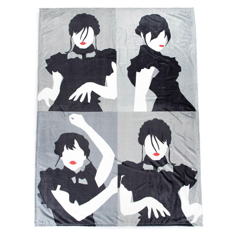 Jay Franco Wednesday Addams Dancing Queen Silk Touch Throw - 50 x 70 ...
