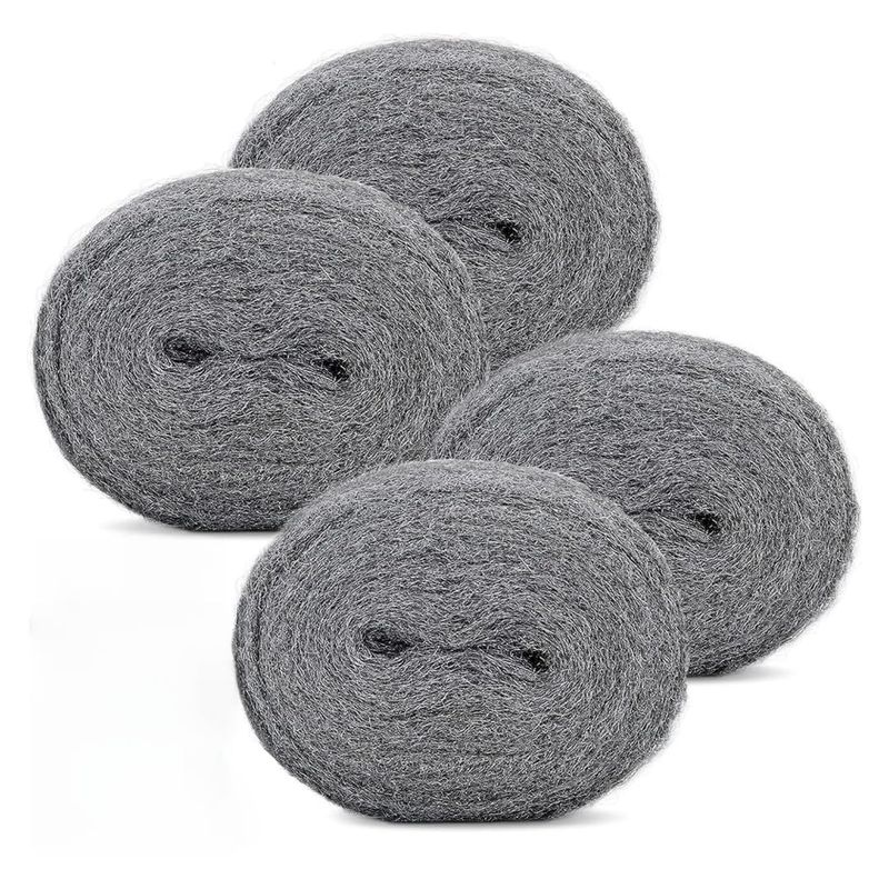 Steel Wool Mice - 4 Pack, 3m/roll - 0000 Rodent Control Gaps Blocker ...