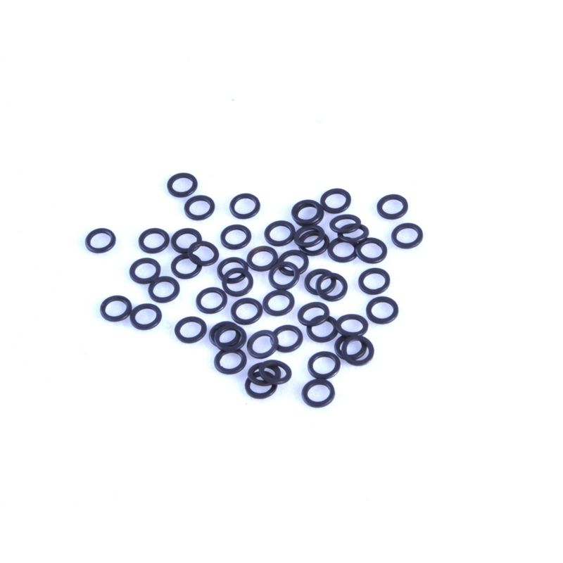 50 pack of 3.1mm matt black mini rig rings. Suitable terminal tackle ...