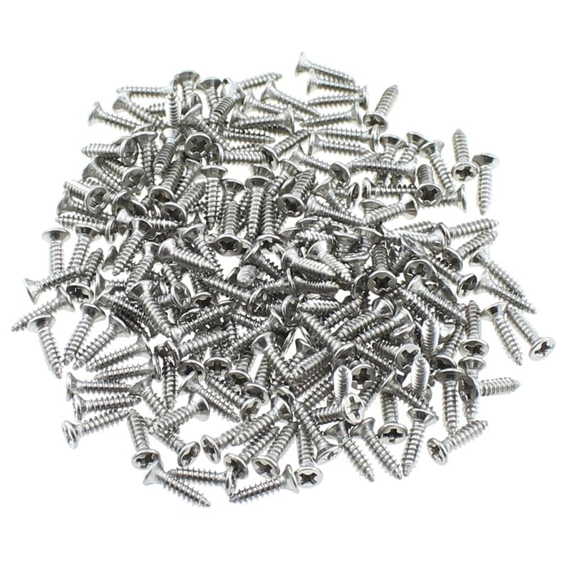 TAODAN 200PCS 2x8mm Small Household Stainless Steel Screws Phillips ...