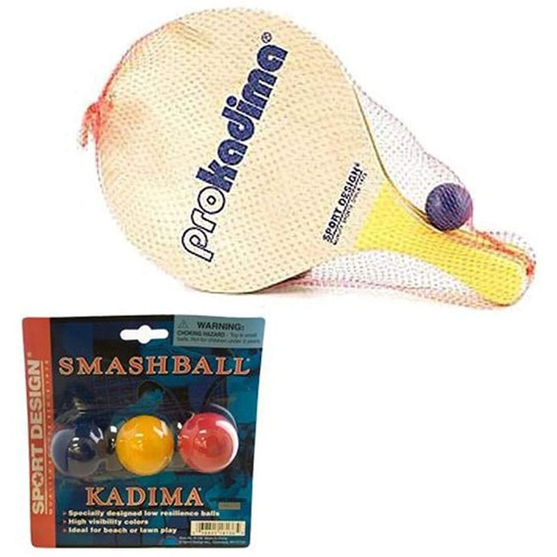 Pro Kadima Paddle Set Plus Replacement Smash Balls Bundle - Online ...